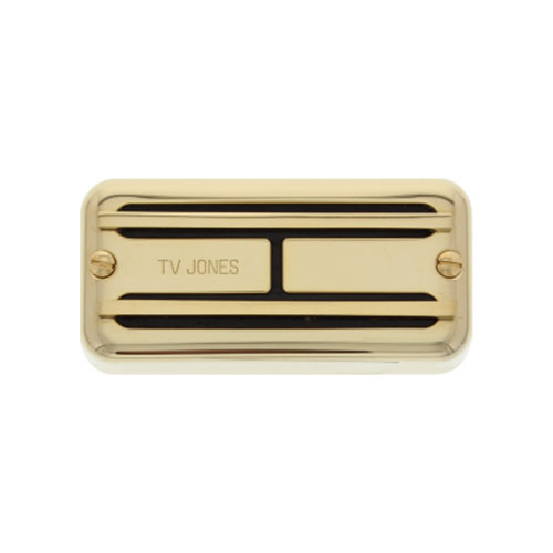 TV Jones Super'Tron bridge pickup - Gold Universal Mount w/ Clip System ...